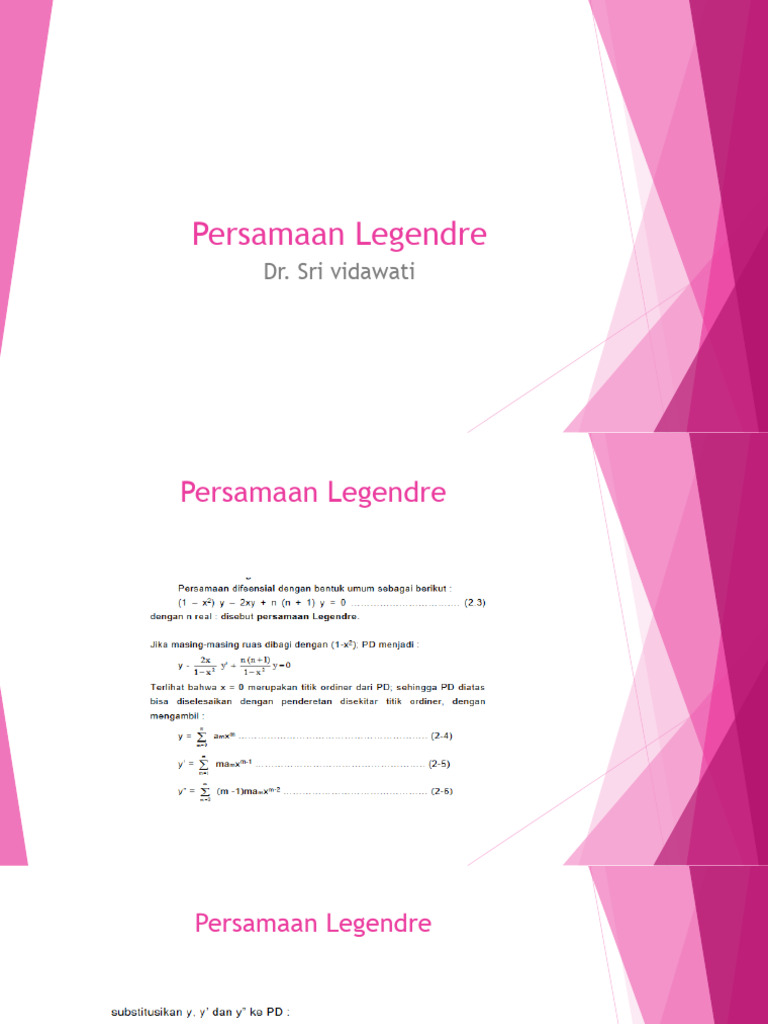 Persamaan Legendre | PDF