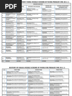 J.H.S. Time Table | PDF