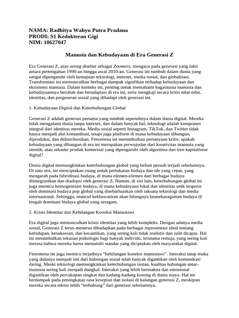 ISBD Radhitya Wahyu Putra Pradana_10627047 | PDF