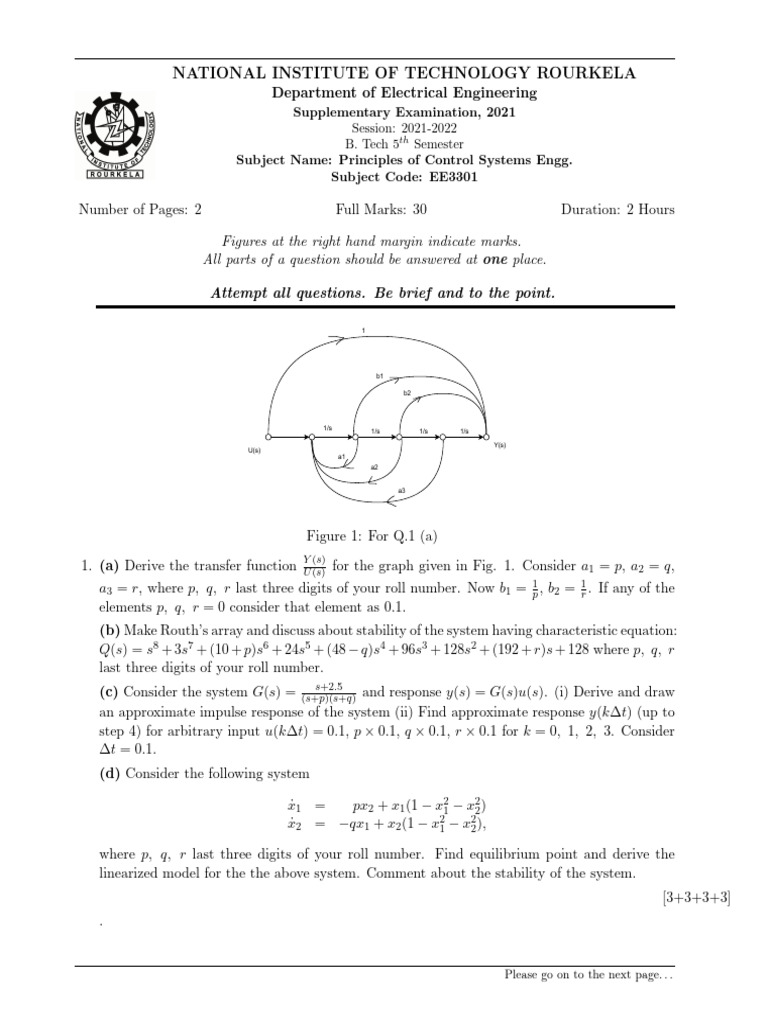 EE3301 | PDF | Diffusion | Applied Mathematics