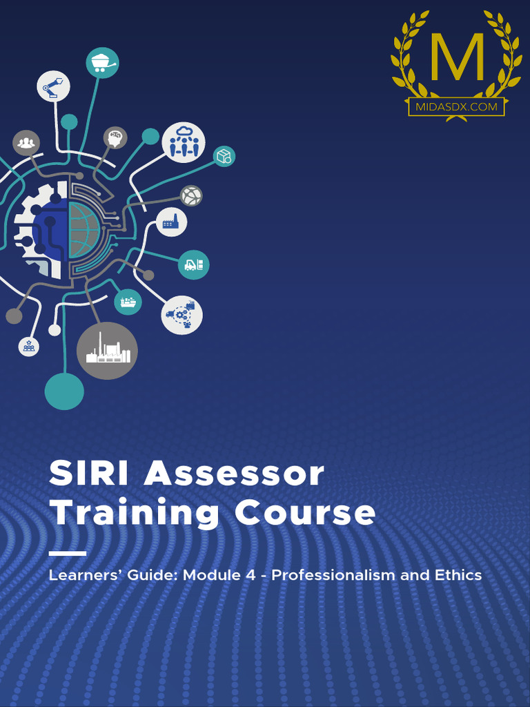 SIRI Learner's Guide Module 4 - Professionalism & Ethics | PDF | Non ...
