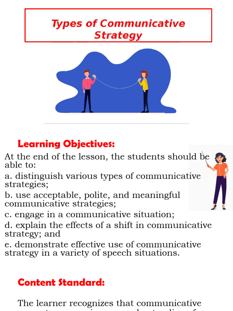 communicative-strategy | PDF | Human Communication | Communication