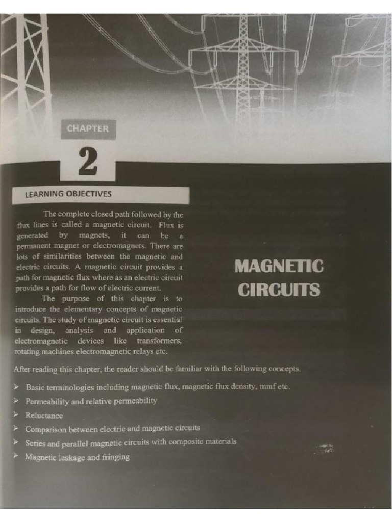 BEE Module 1 Magnetic Circuits | PDF