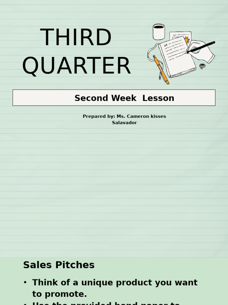 Narrative Hooks Writing Education Presentation in Green and Black ...