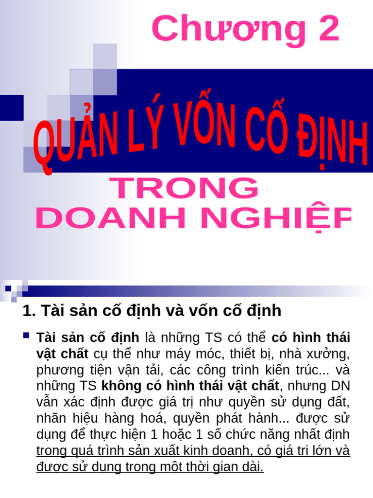 QTTC Chương 2 | PDF
