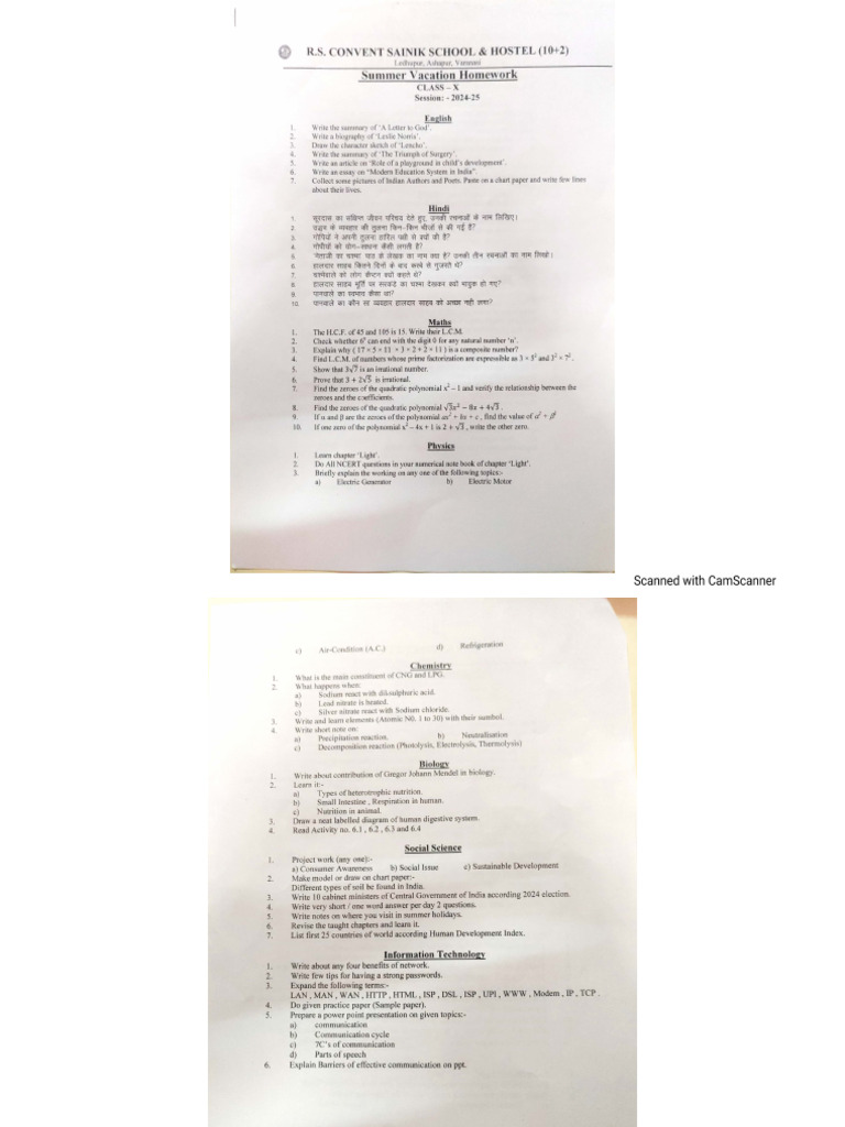 SST Project Work | PDF