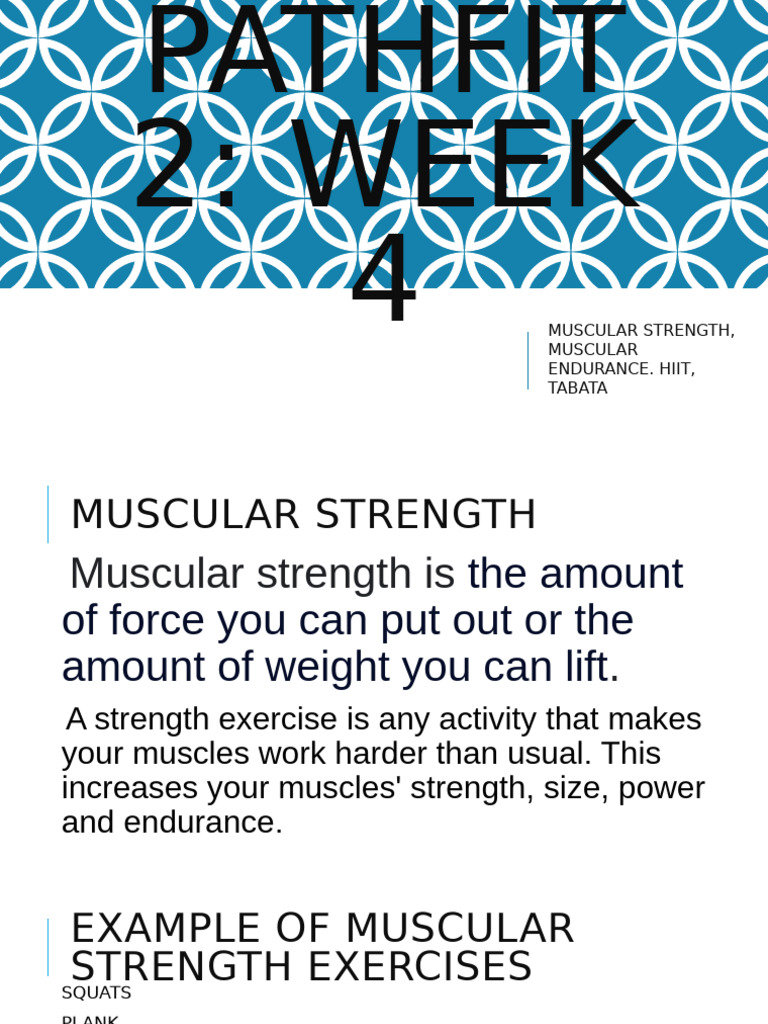 PATHFIT-2-WEEK-4 | PDF