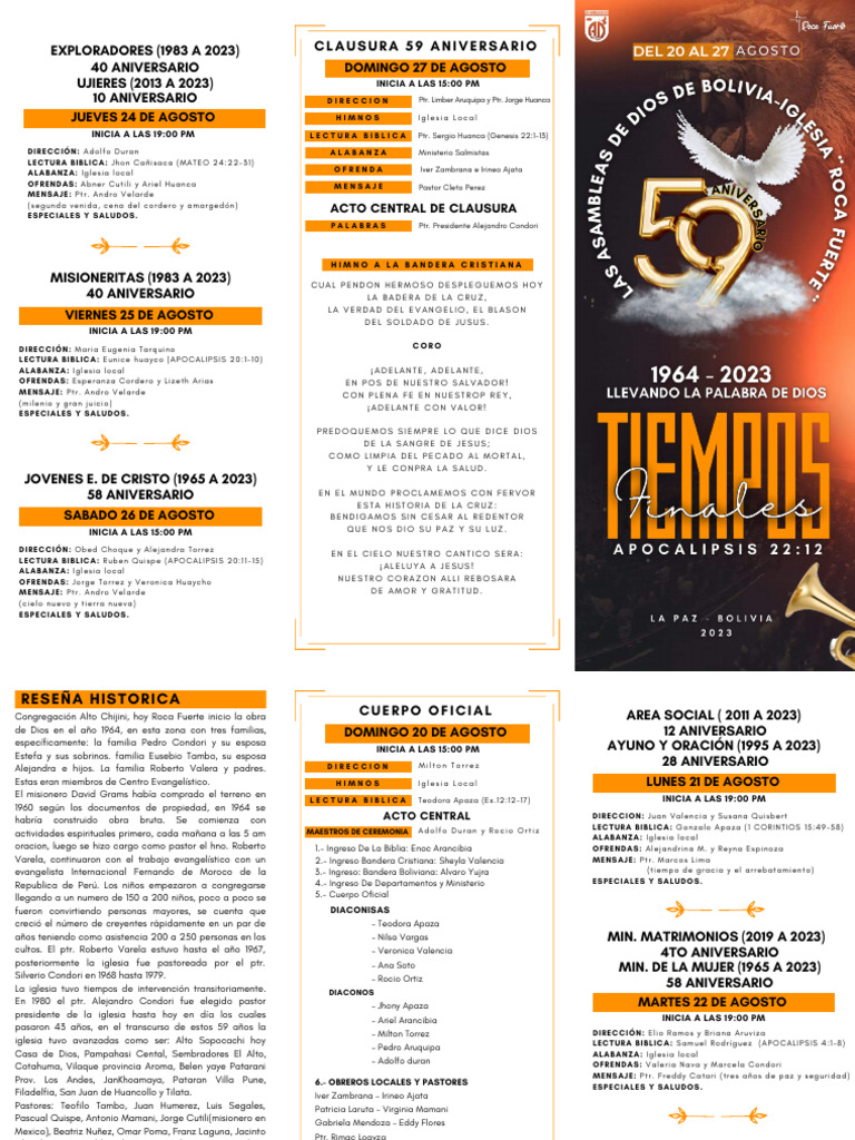 TRIPTICO 59 AÑOS BLANCO Y NEGRO_20230819_095223_0000 | PDF | Creencia y doctrina cristiana ...