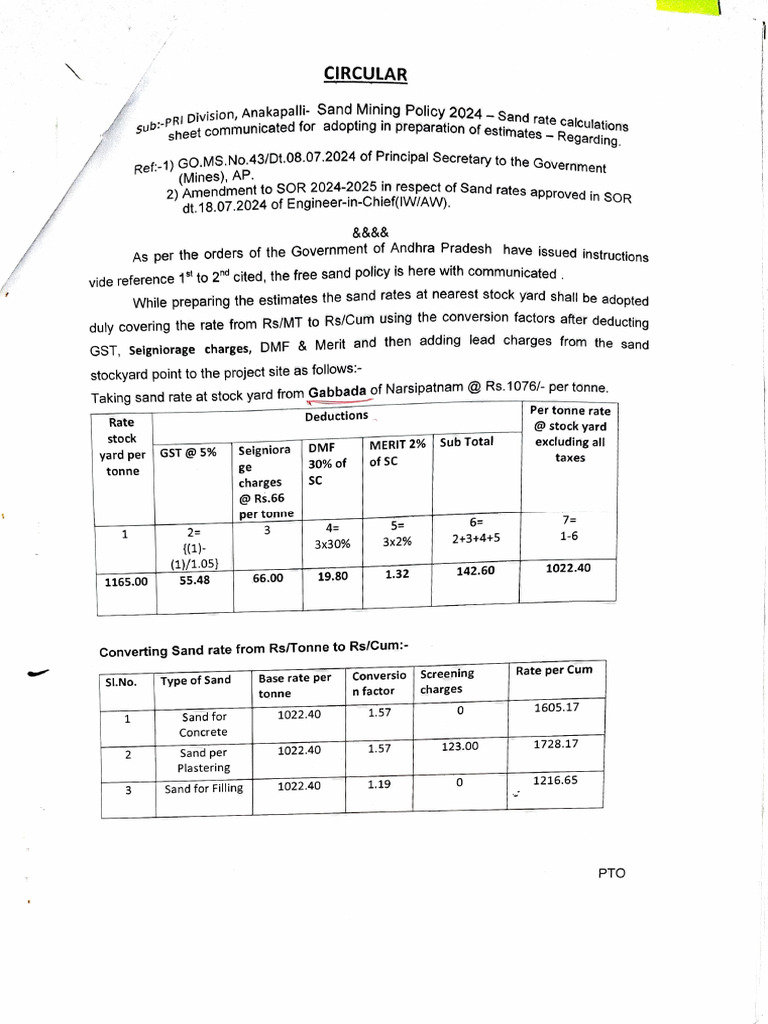 sand sample calculation | PDF | Taxation | Payments