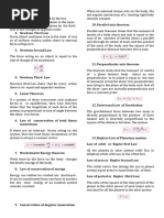 Key Physics Laws and Principles | PDF | Force | Momentum