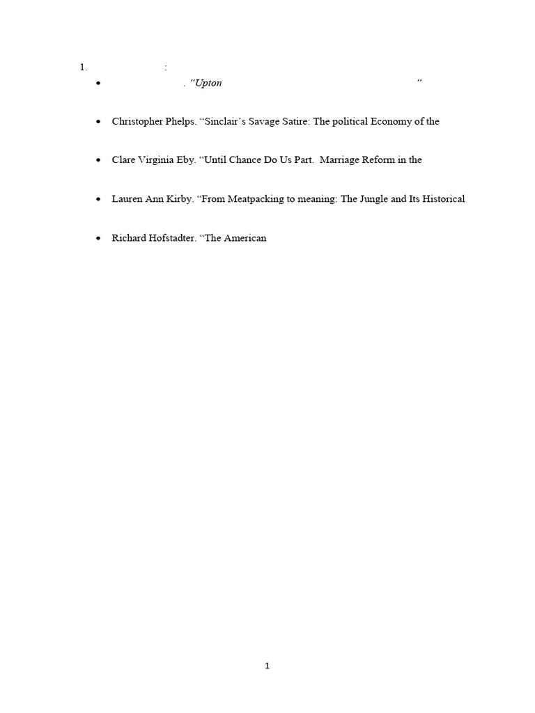 EZE | PDF | The Jungle | Capitalism