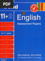 Bond 11 Plus English Test Answers | PDF