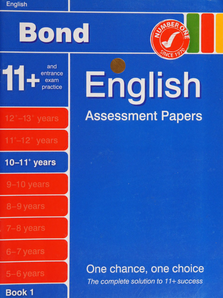 English: Assessment Papers | PDF