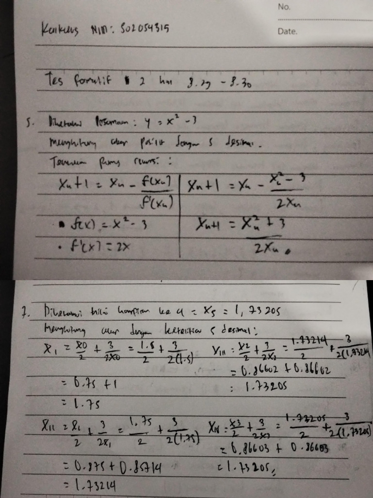 Diskusi 7 Kalkulus Ut | PDF