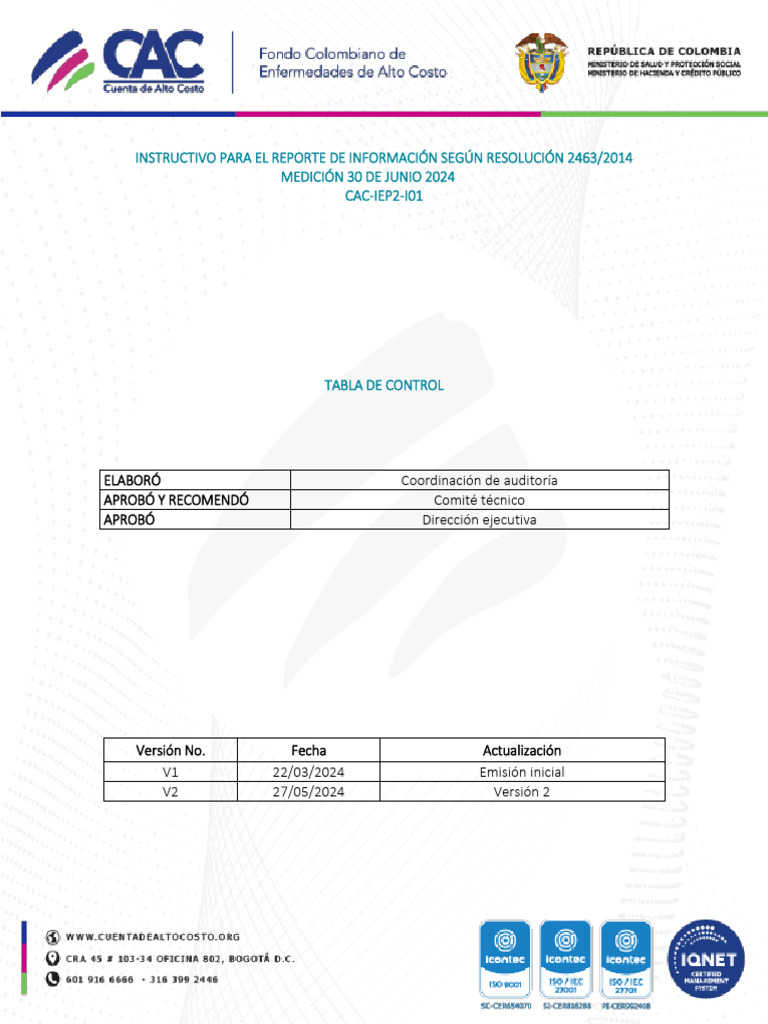 Instructivo para El Reporte - ERC - 2024 - v2 | PDF | Hemodiálisis | Enfermedad renal crónica