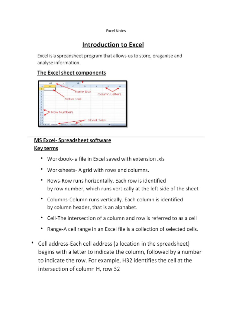 Excel Formulas and AutoSum Guide | PDF | Microsoft Excel | Formula