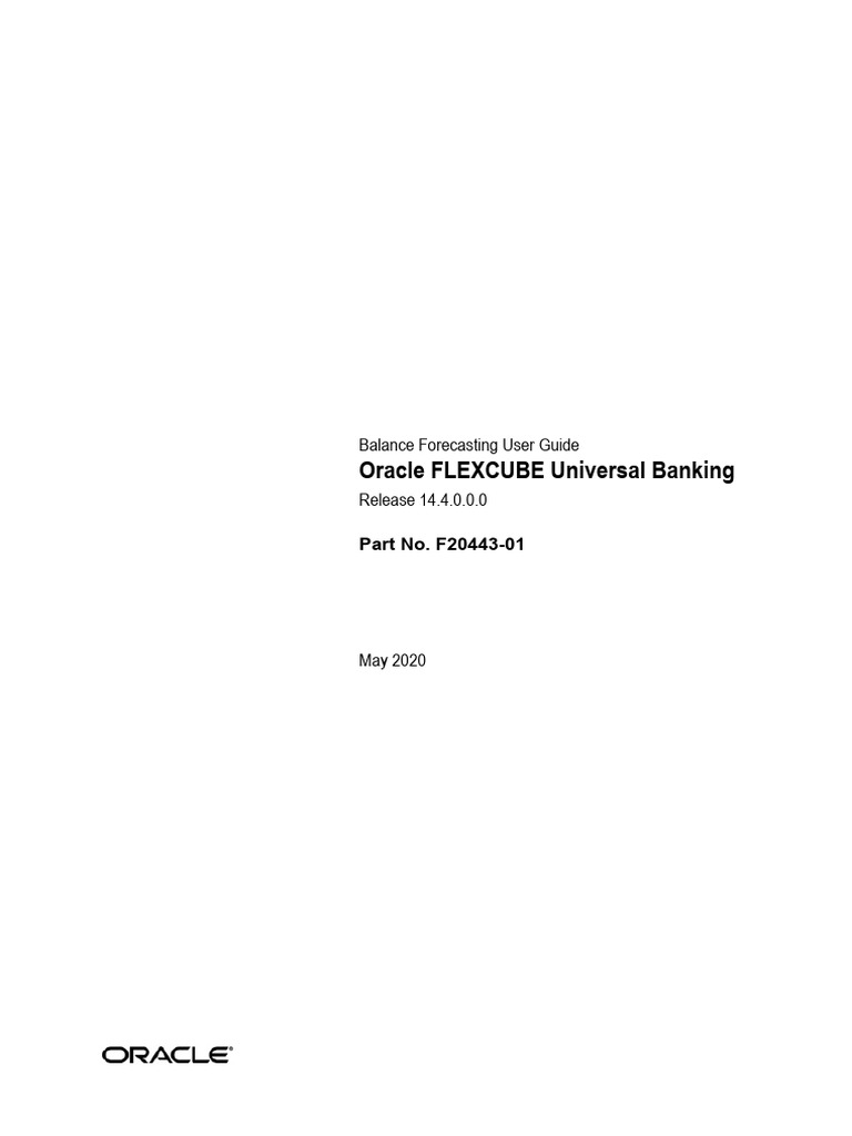 Balance Forecast | PDF | Debits And Credits | Application Software