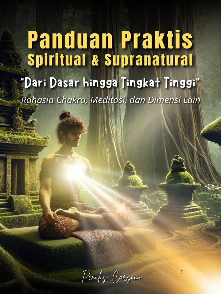 Panduan Praktis Spiritual Dan Supranatural "Dari Dasar Hingga Tingkat ...