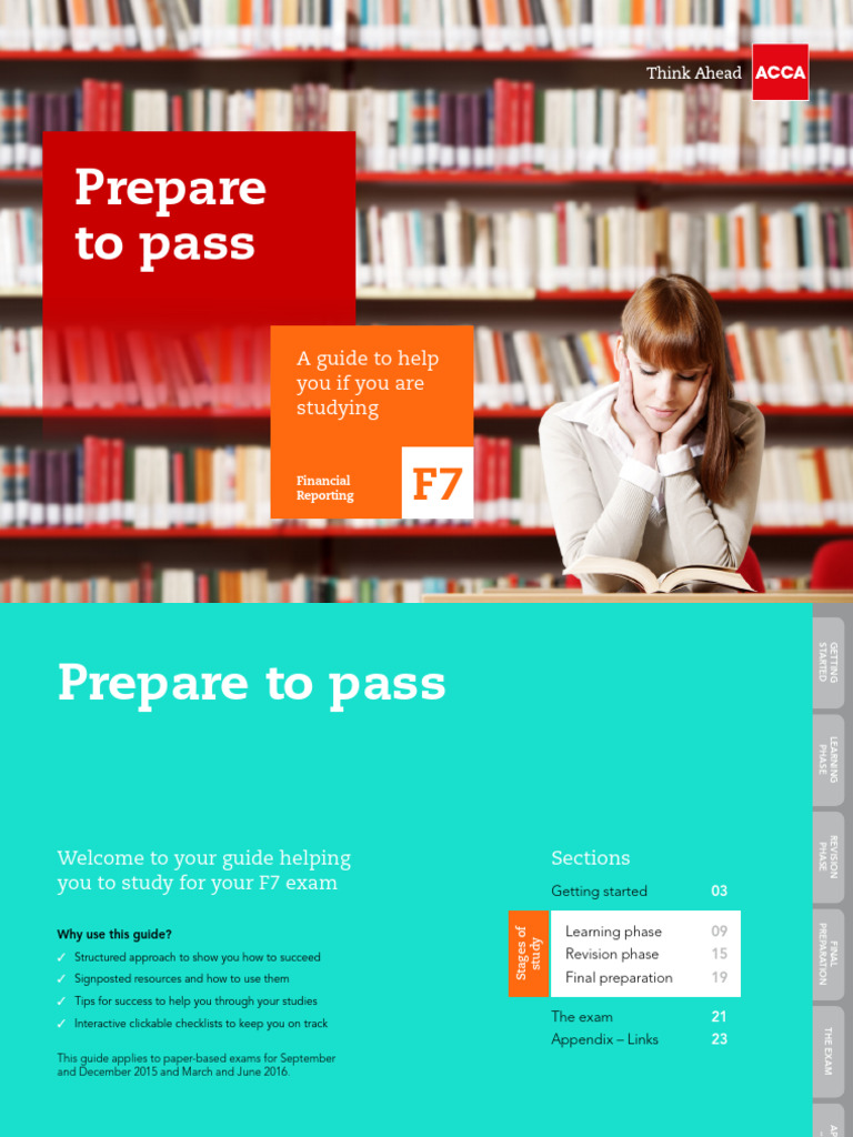 F7 AW Interactive Study Guide | PDF | International Financial Reporting ...