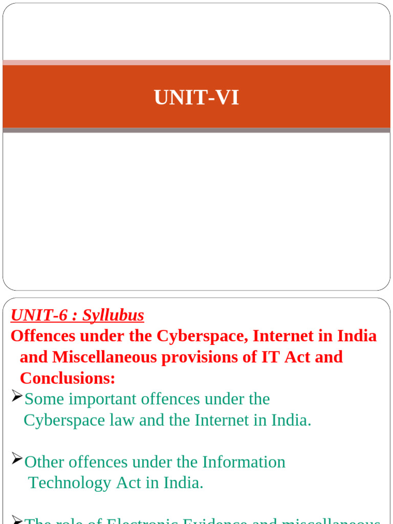 Unit 6 Cscl Pdf Aiding And Abetting Cybercrime