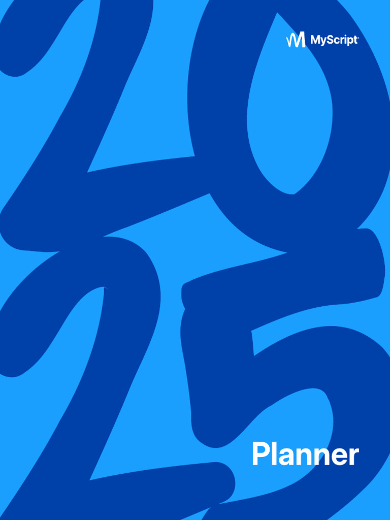 2025 Weekly Planner Overview | PDF