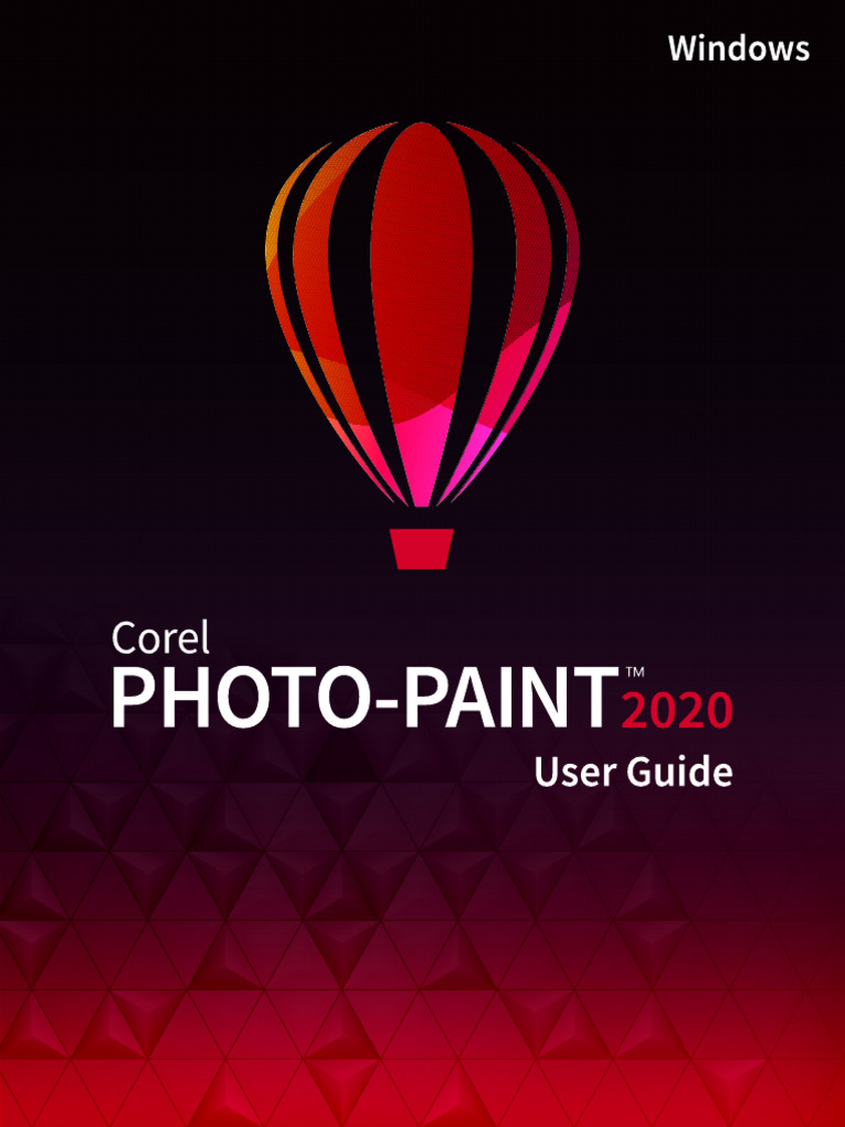 Corel Photo Paint 2020 | PDF | Imaging | Vision