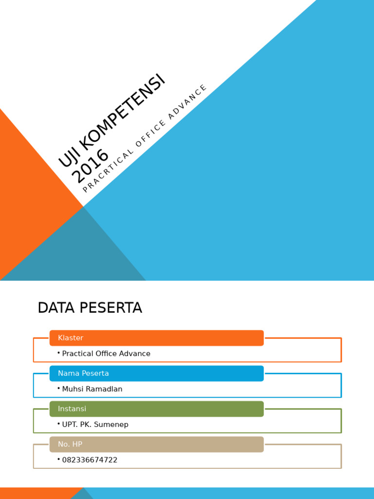Data Asesmen | PDF