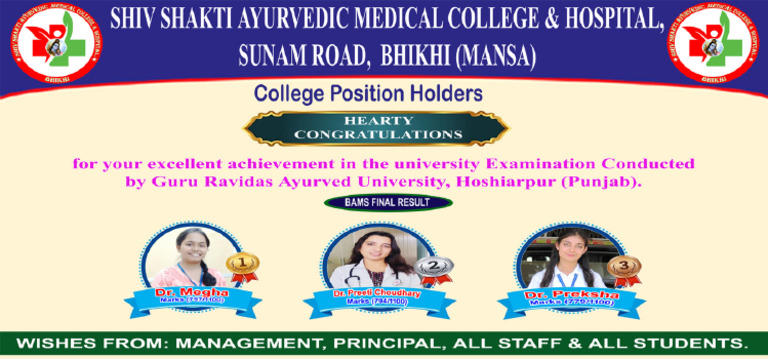 Bams Result Position 222 | PDF