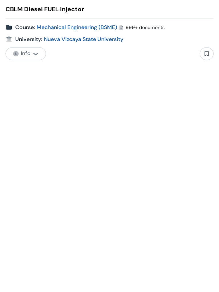 CBLM Diesel Fuel Injector Compress | PDF | Diesel Engine