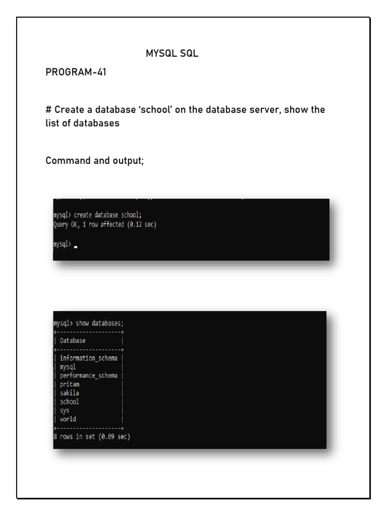 Practical Cs | PDF | Table (Database) | Databases Practical Cs | PDF | Table (Database) | Databases
