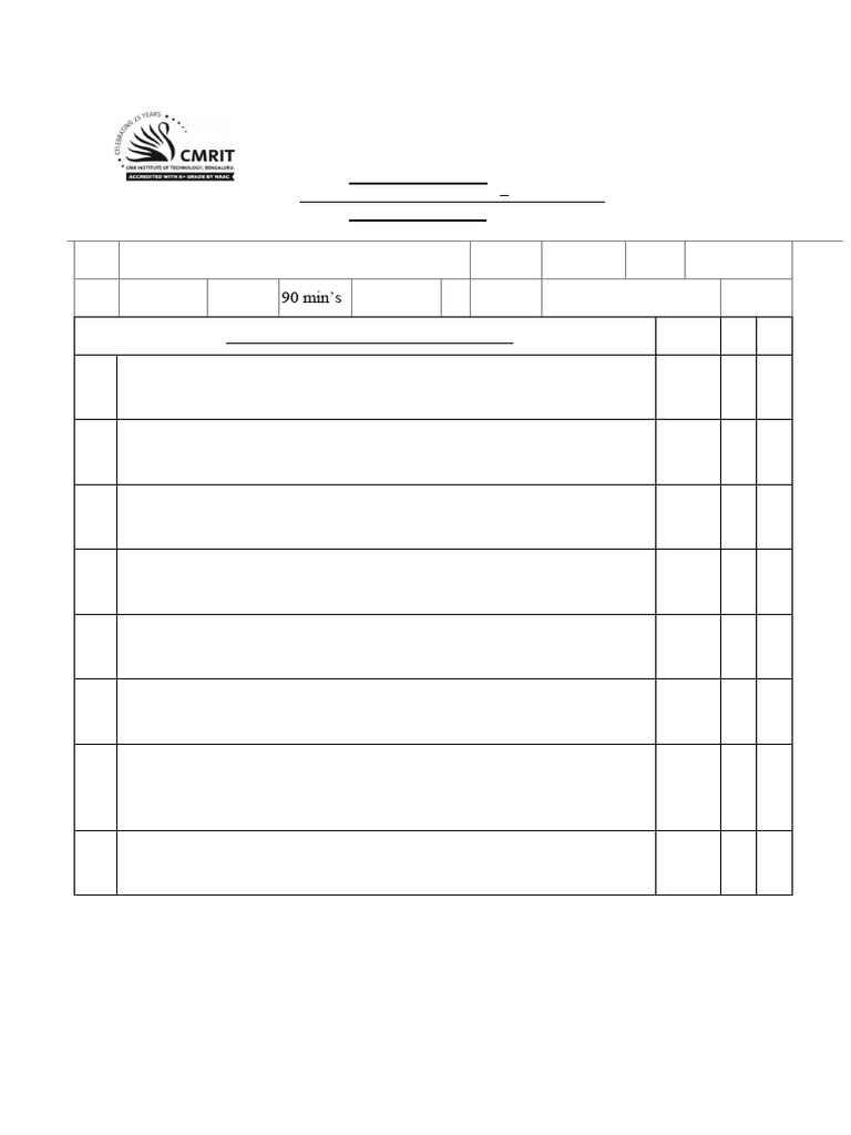 IAT-III Question Paper With Solution of BCS302 Digital Design ...