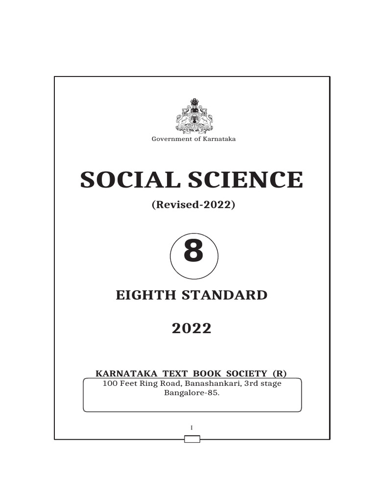 8th Standard Social Science Textbook 2022 | PDF | Cereals