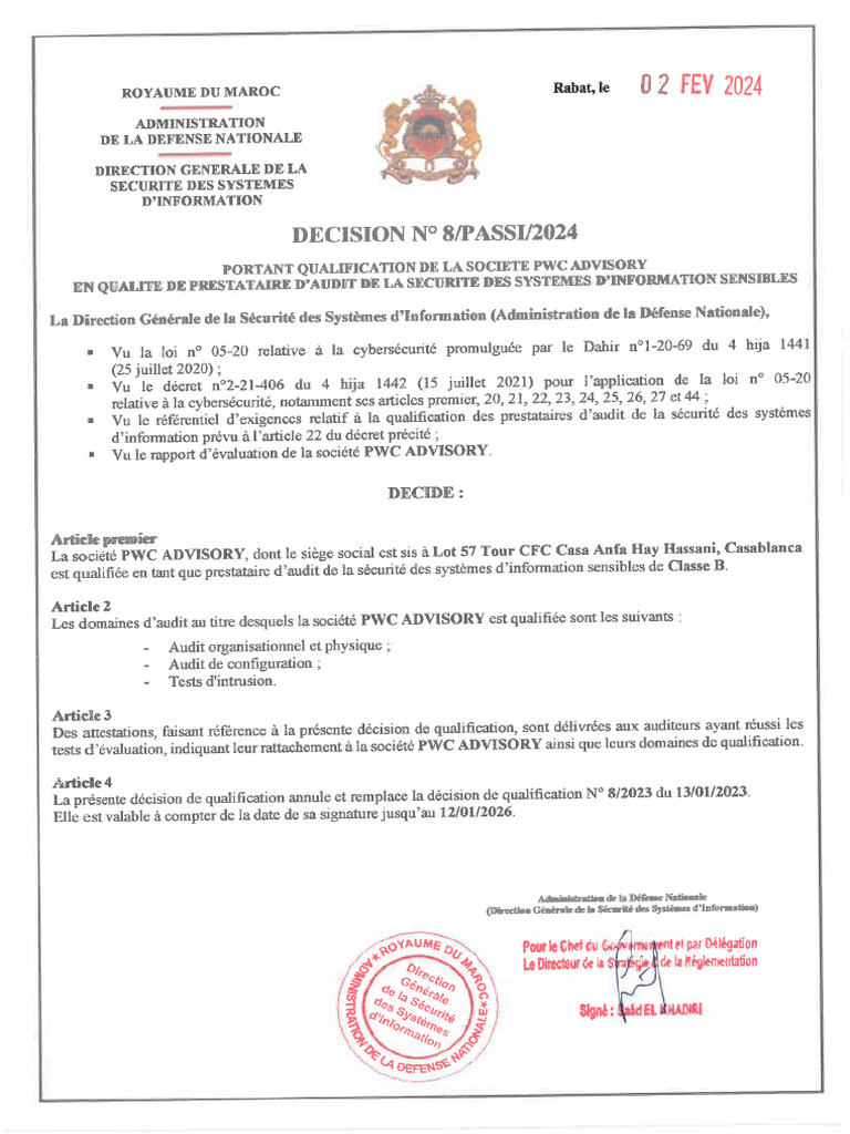 PASSI-PwC Maroc | PDF