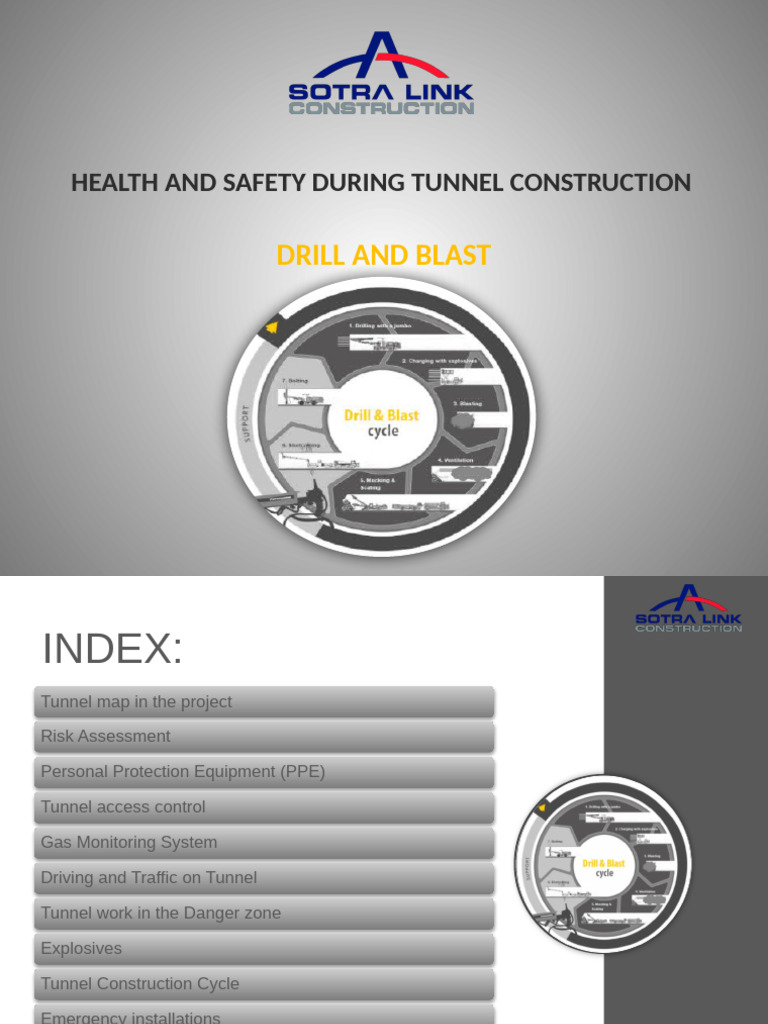 Sotra Link Construction - Tunnel Induction v3 | PDF | Personal ...