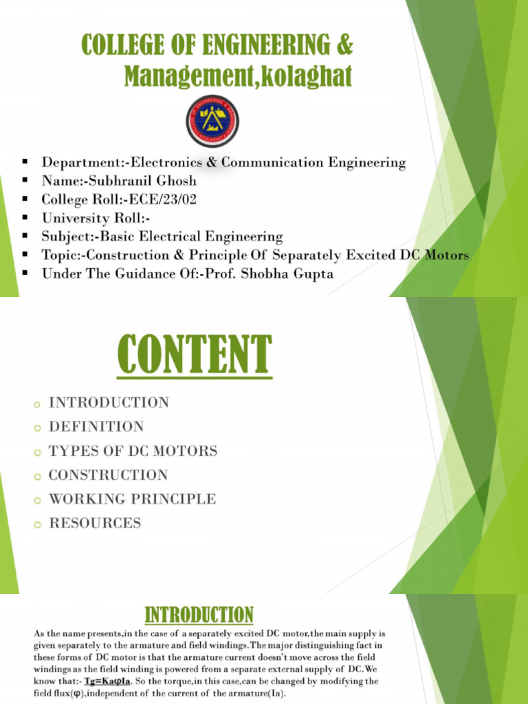 Basic Electrical Engineering 2 | PDF | Electric Motor | Mechanical ...