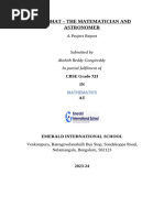 MSc Mathematics Project Topics Guide | PDF | Mathematics | Applied ...