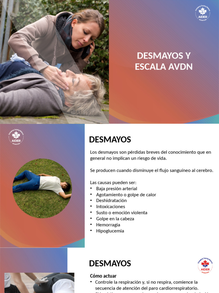 10-Desmayos y Escala AVDN | PDF