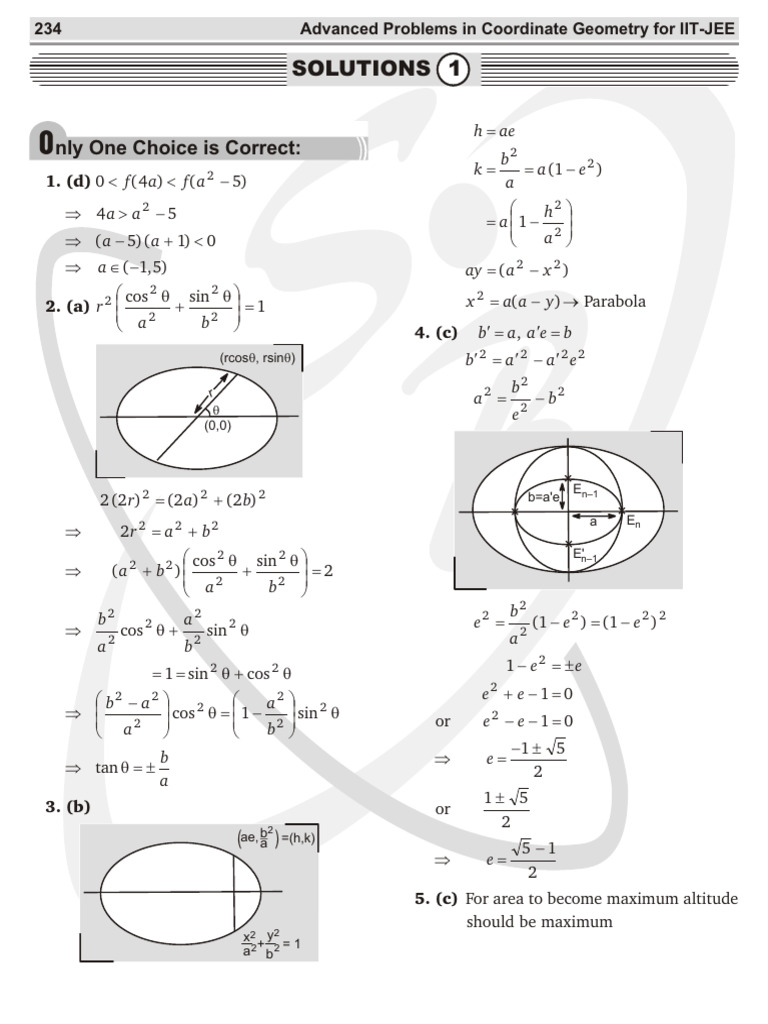 Ellipse VG Solutions | PDF | Geometry | Euclidean Geometry