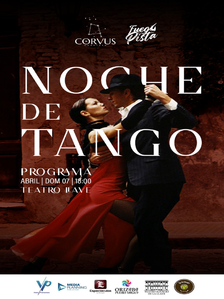 Programa Tango Orizaba | PDF | Musica Tango | México