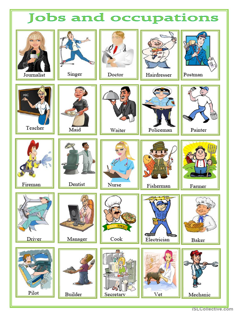 Jobs and Occupations 2 | PDF