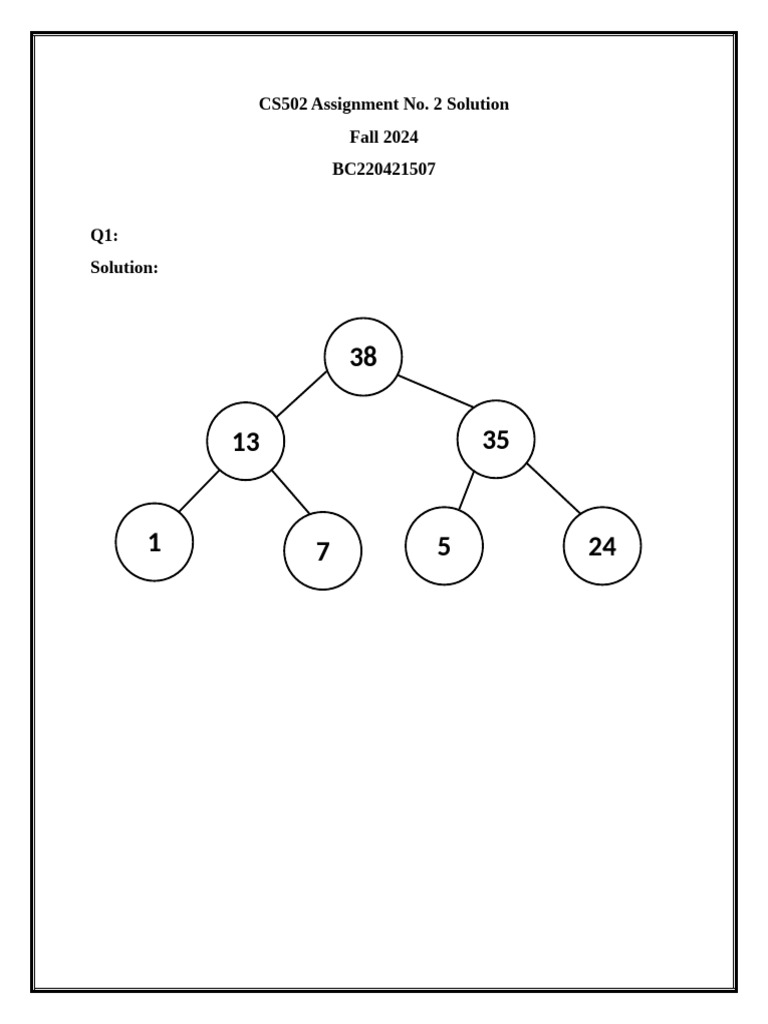 CS502 Wal 2 Sol | PDF