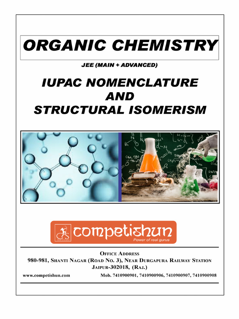 Essential Sheet - IUPAC Nomenclature and Structural Isomerism (1) - Unlocked | PDF