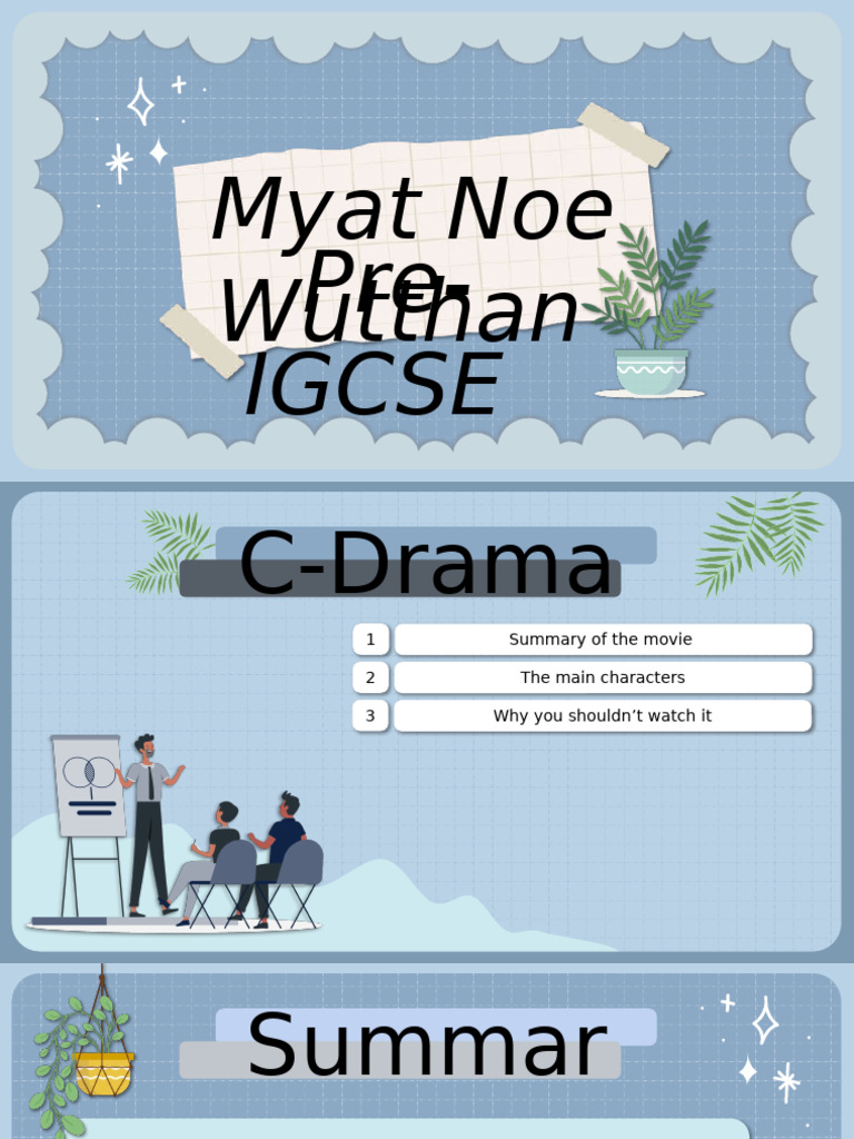#18 Blue PPT Template | PDF