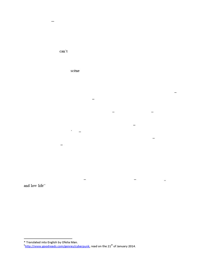 Cyberpunk Subgenre or Trend | PDF | Computer Generated Imagery