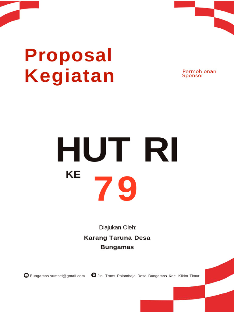 Proposal Agustusan | PDF