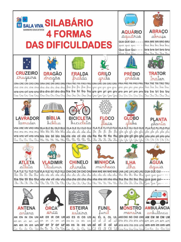 Silabário Complexo | PDF
