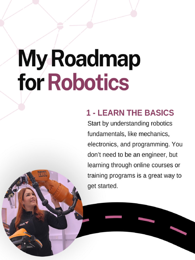 My Roadmap for Robotics - THE ROBOT QUEEN | PDF