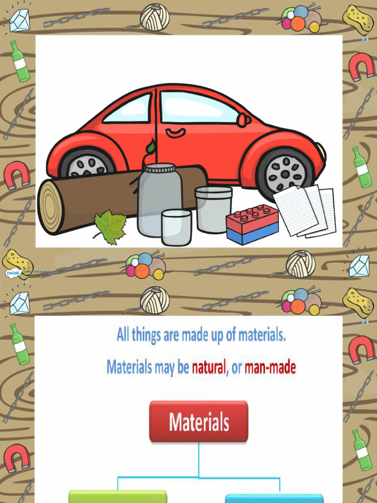 Lesson-Natural-and-Manmade-Materials | PDF