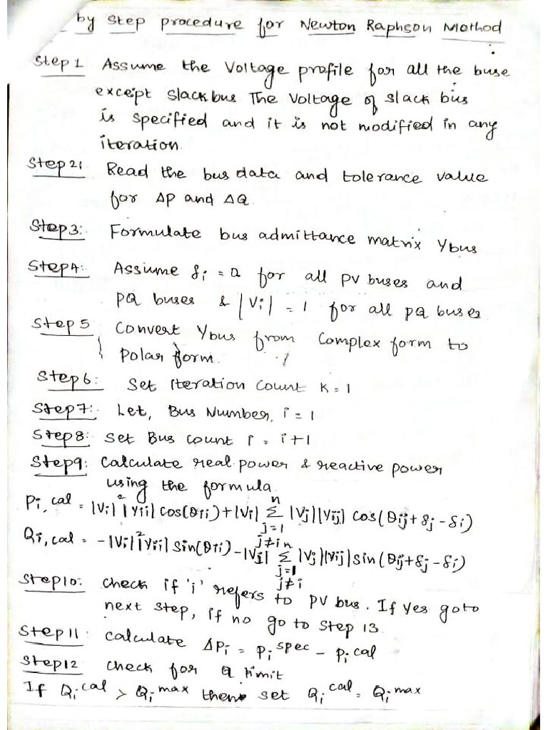 GS and NR Method | PDF