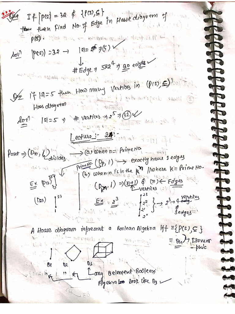 Discrete Maths (Set Theory and Algebra Part 2) | PDF